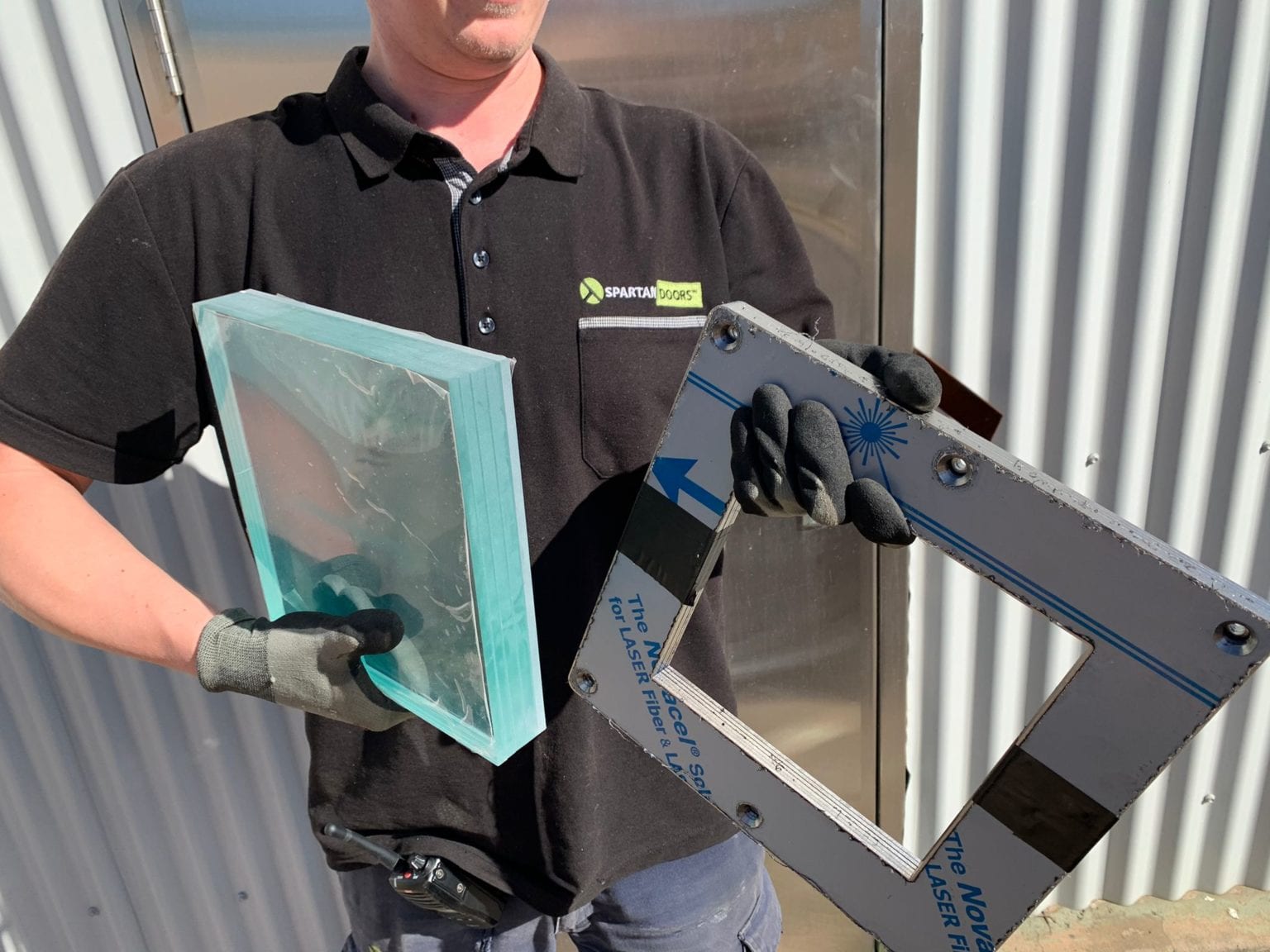 See Our Heavy Duty Blast Door Gear! - North Eastern Door Frames