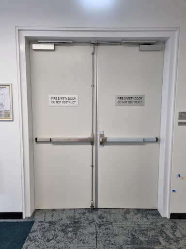 Double Fire Doors for Sydney School - North Eastern Door Frames