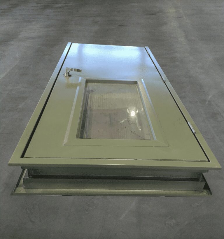 Pre-hung Security Doors for Pump Station - North Eastern Door Frames